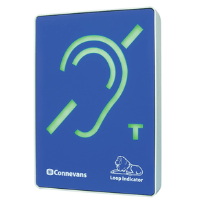 Lion Intelligent Hearing Aid Loop Indicator Sign